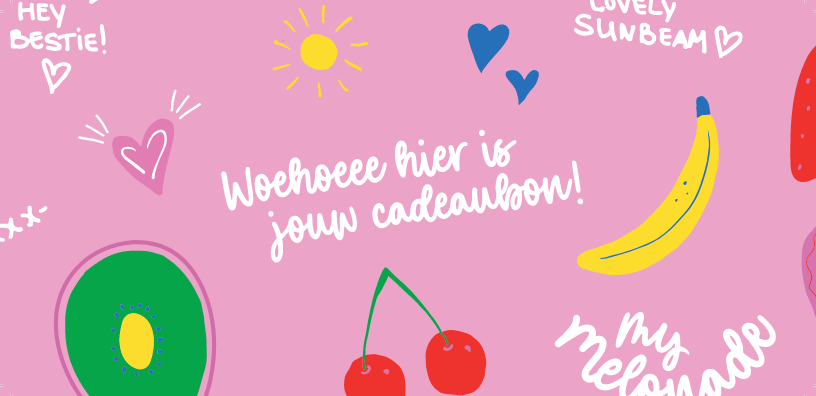 Fysieke cadeaubon – My Melonade